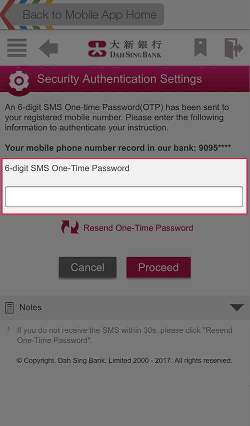 Dah Sing Bank, Limited - Personal Banking - Digital - Security ...